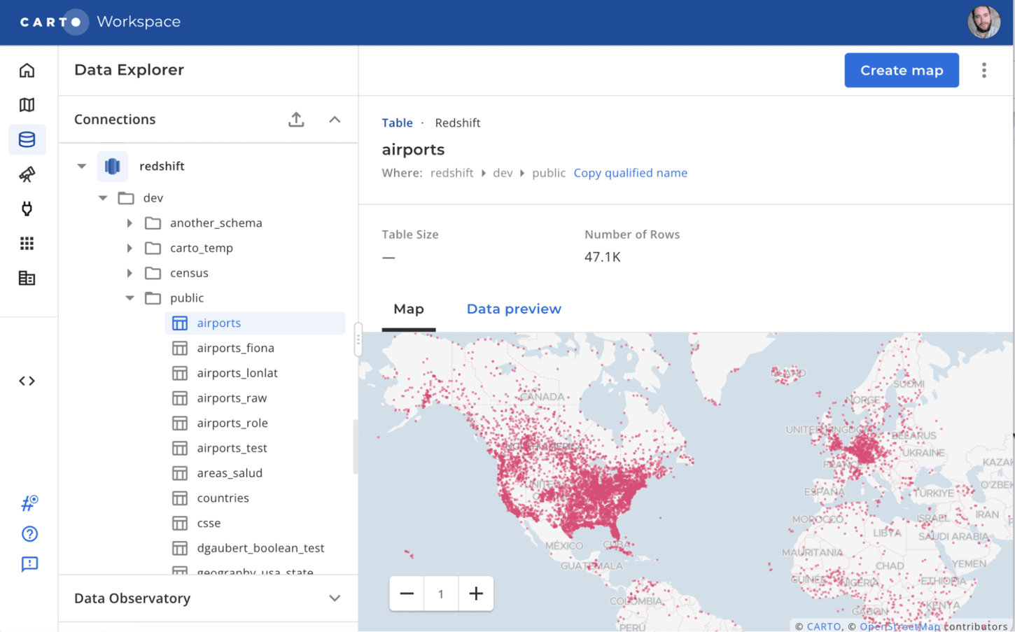 Enabling Scalable Geospatial Analytics with AWS & CARTO