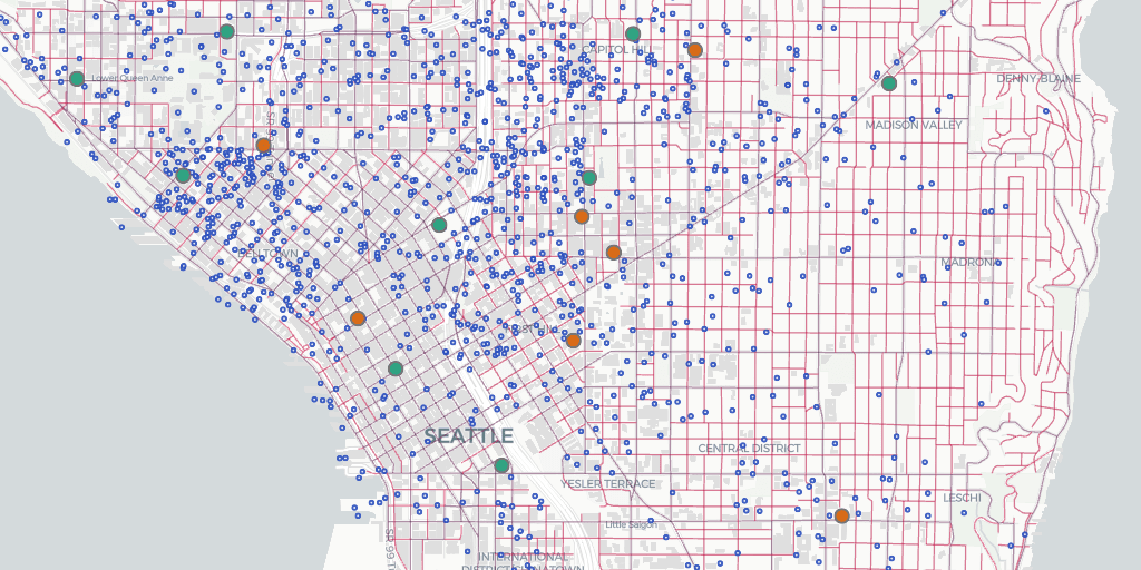 CARTO Spatial Extension for Snowflake, optimizing rapid grocery delivery