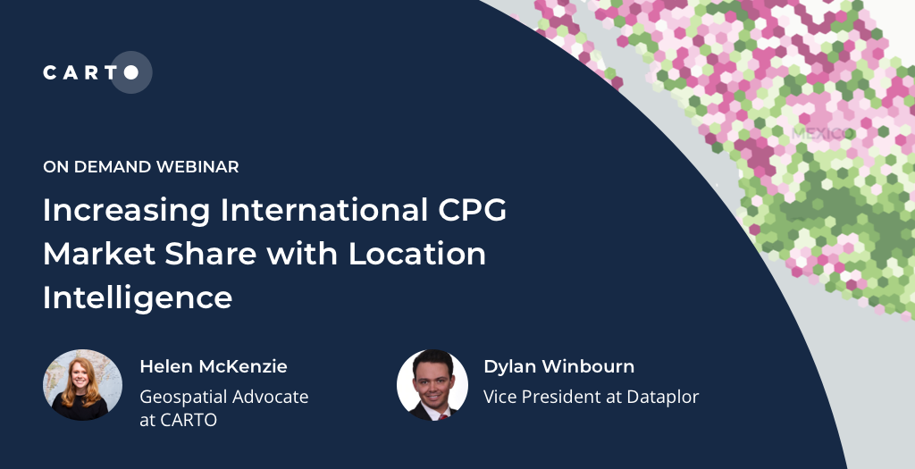 Increasing International CPG Market Share with Location Intelligence