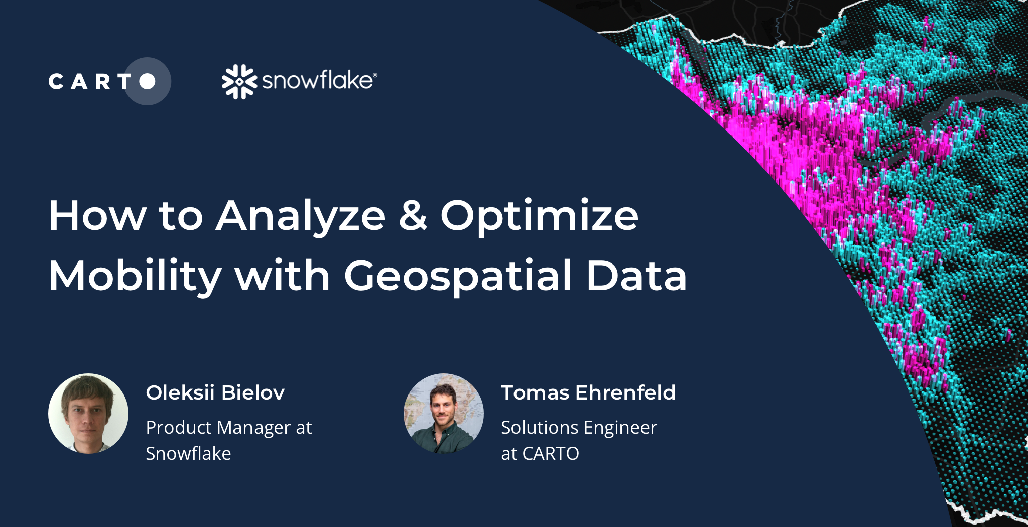Webinar: How to Analyze & Optimize Mobility with Geospatial Data